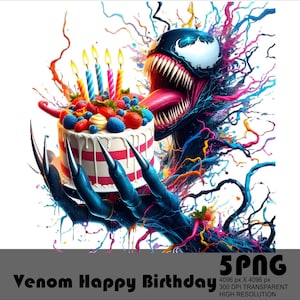 5 PNG Venom Png Happy Birthday Venom Png Hero Man Png Hero Spider Png ...