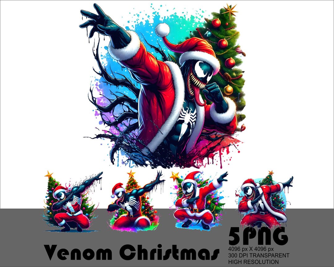 Venom Christmas Png Venom Clipart Png Venom Merry Christmas Png Hero ...