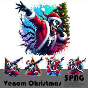 Venom Christmas Png Venom Clipart Png Venom Merry Christmas Png Hero ...
