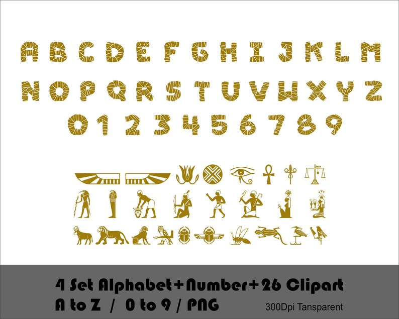 Mummy Font Png Mummy Alphabet Png Halloween Alphabet Mummy Clipart Png ...