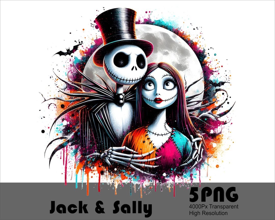 5 PNG Jack Skellington Sally Halloween Png Pumpkin King Design High ...