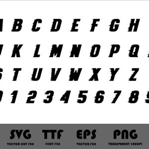 Race Speed Font Png Speed Race Alphabet Png Svg Eps Ttf Run Font Sport ...