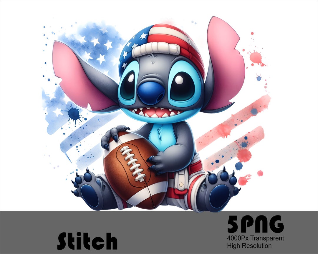 5PNG Stitch Football PNG Design High Resolution Tshirt and Sublimation ...