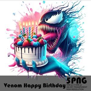 5 PNG Venom Png Happy Birthday Venom Png Hero Man Png Hero Spider Png ...