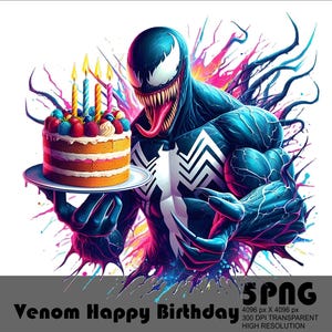 5 PNG Venom Png Happy Birthday Venom Png Hero Man Png Hero Spider Png ...