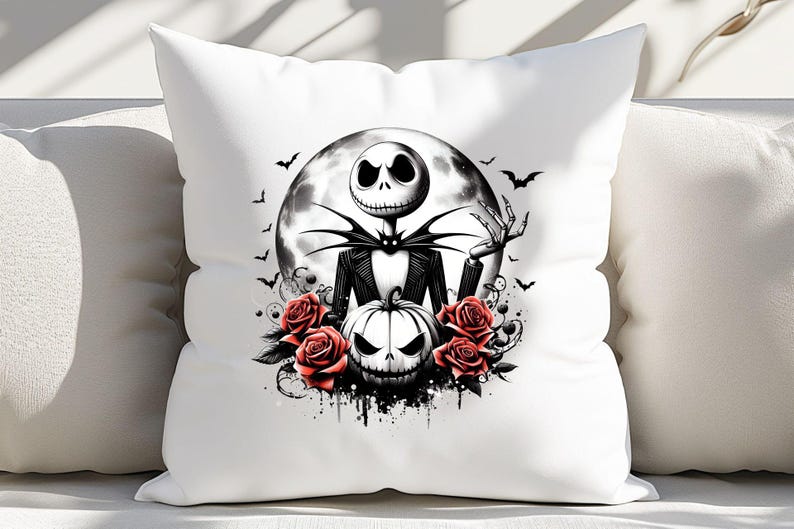 Jack Skellington PNG Bundle, Halloween Pumpkin King Design (digital ...