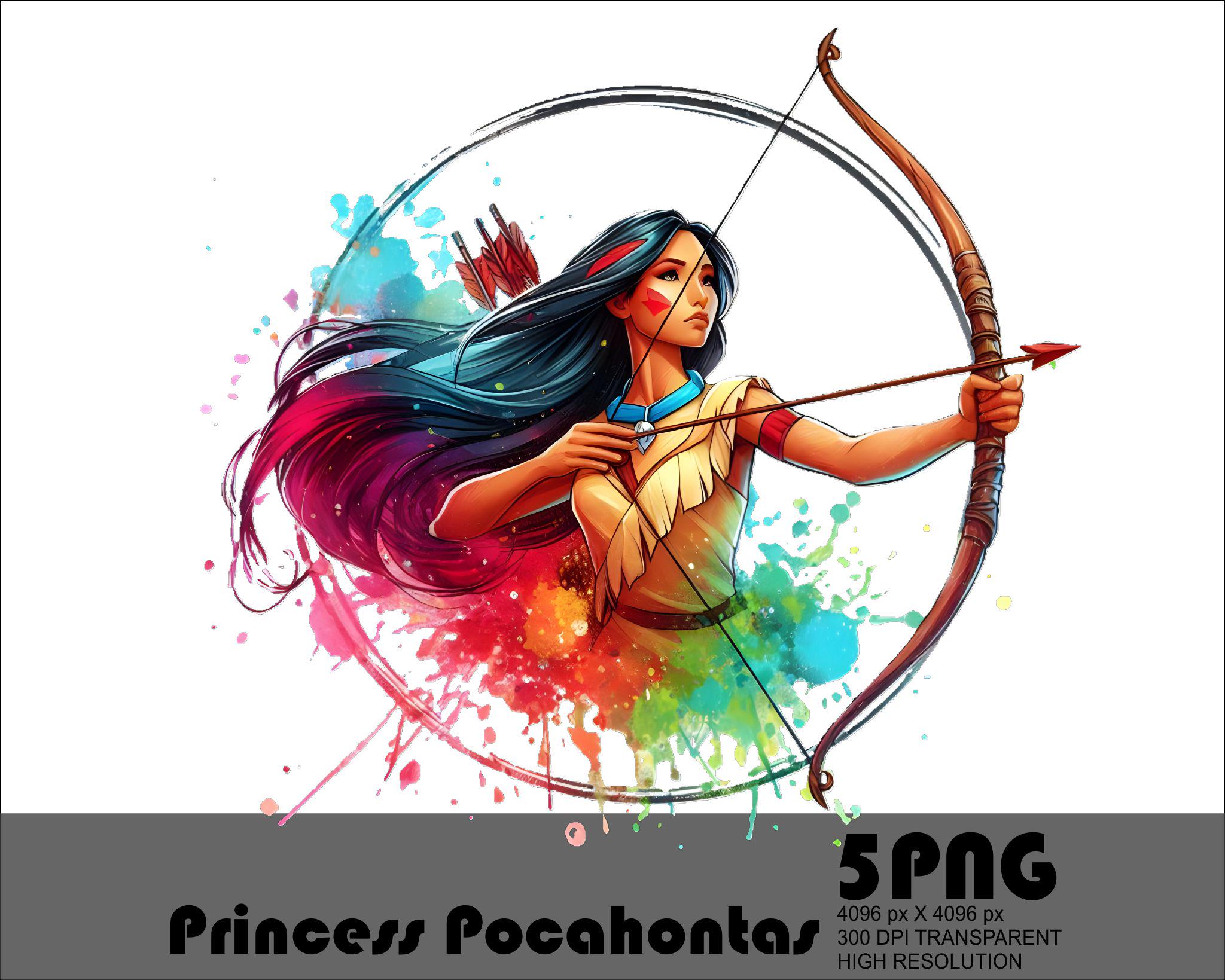 5 PNG Princess Pocahontas Png Cute Pocahontas Design Png Splash and ...