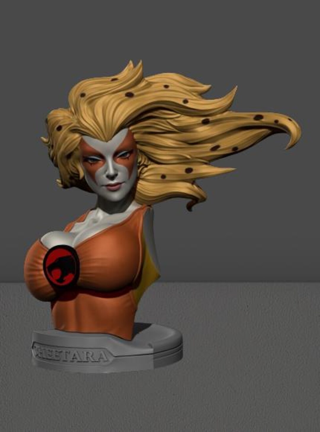 Cheeta Girl Thunder Bust STL / Cheetara Girl Thunder / Cheetara Stl to Print 3D. - Etsy
