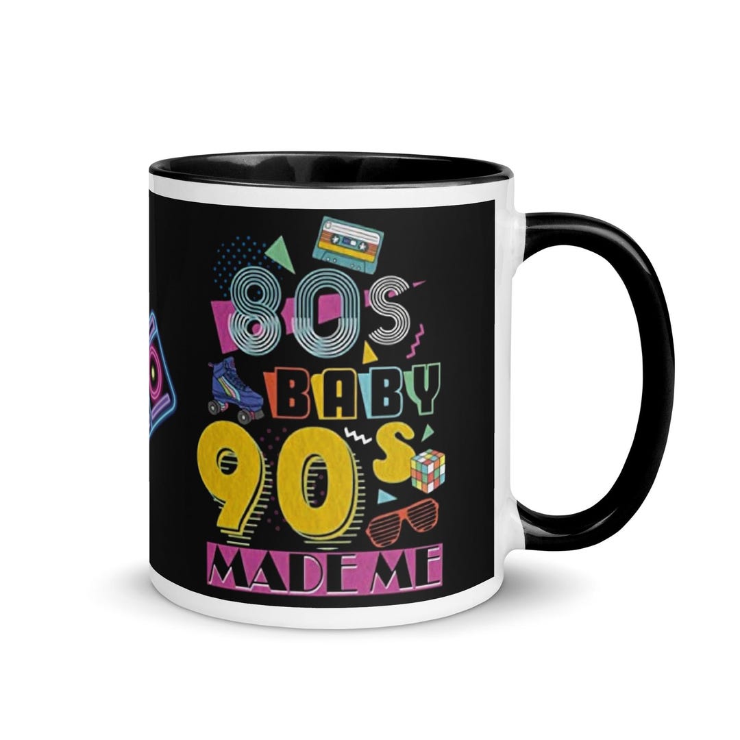 Retro 80s 90s Color Interior Mug - Etsy