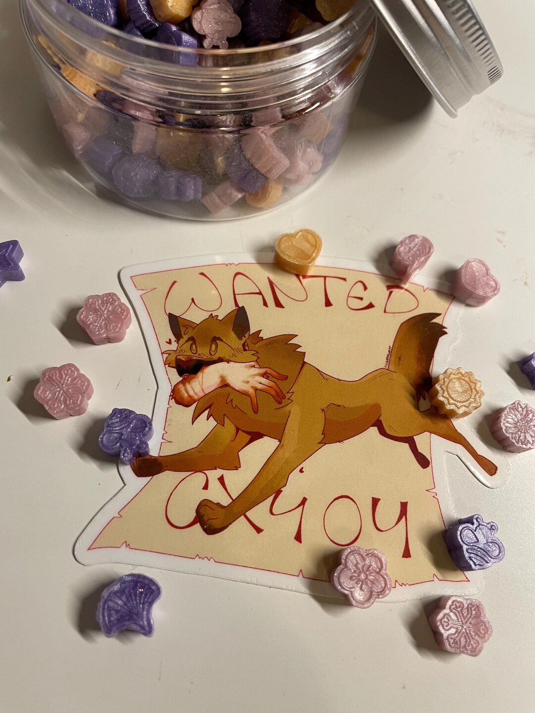 CX404 Wanted Poster Sticker - Etsy