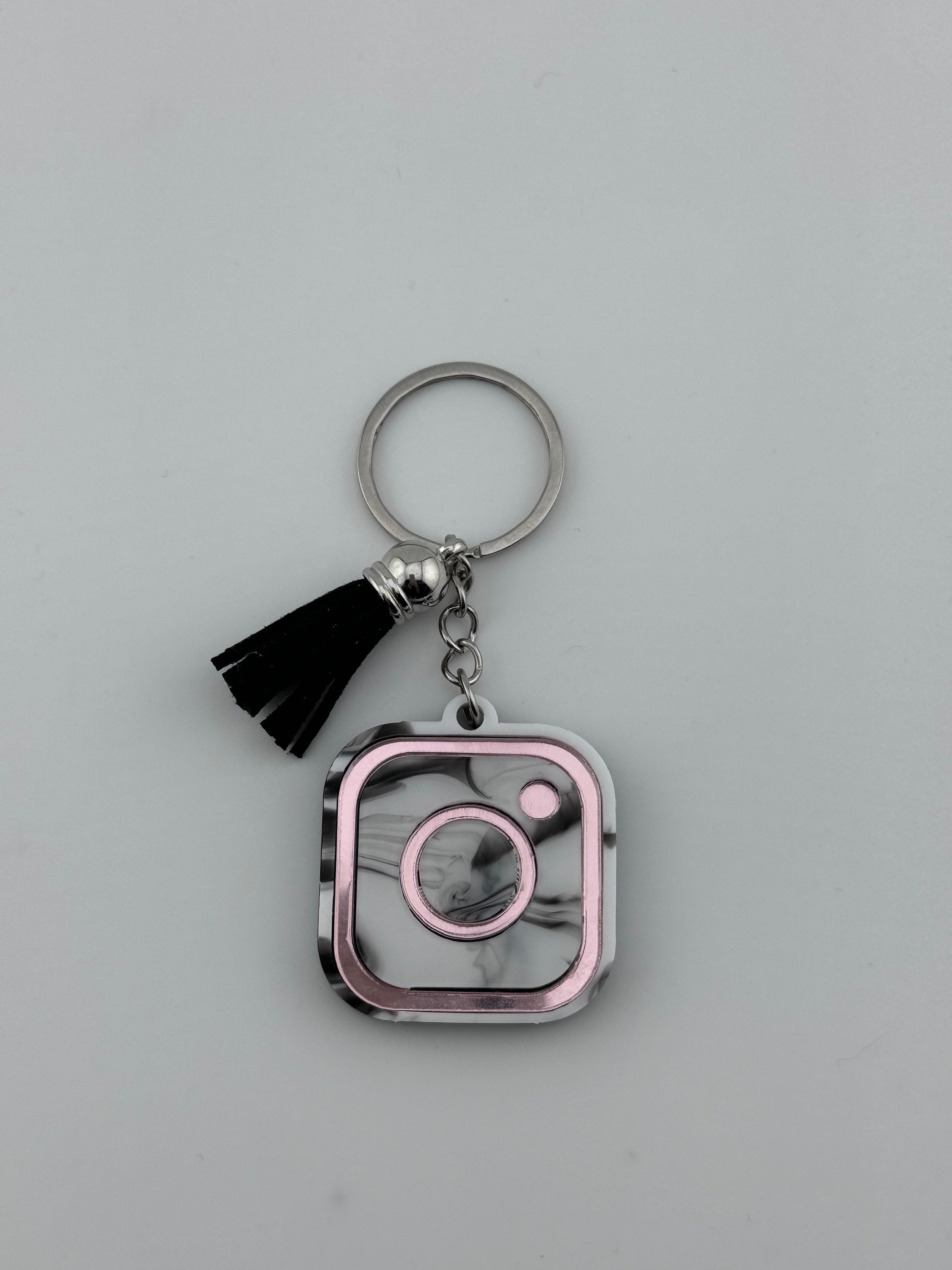 Personalized Instagram NFC Tag Keychain, Custom Business Marketing - Etsy