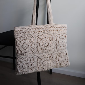 Lace Tote Bag Crochet Pattern - Etsy
