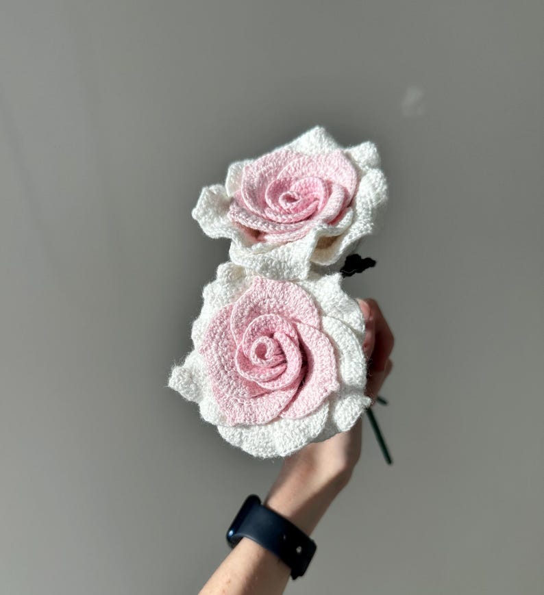 Crochet Rose Pattern - Etsy