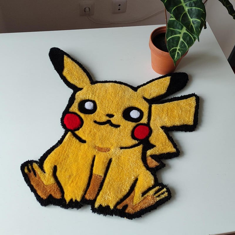 Pikachu Rug - Etsy