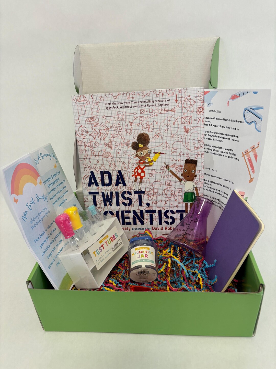 Children's Book Box, Book Activity Gift Box, Kid's Gift, Kid's Birthday ...