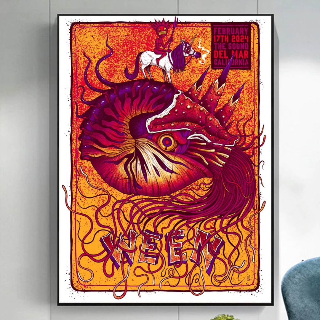 Ween Live at the Sound on 2024-02-17 Poster - Etsy