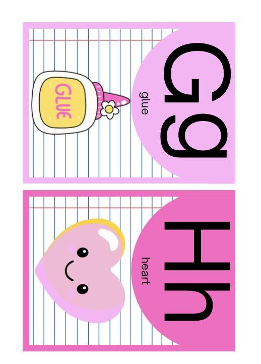 Printable A-Z Classroom Decor | Alphabet Wall Posters - Etsy