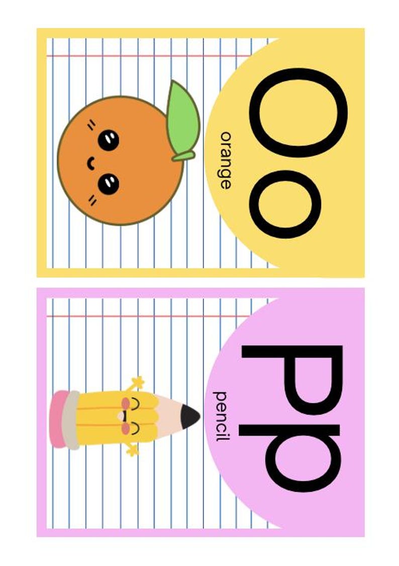 Printable A-Z Classroom Decor | Alphabet Wall Posters - Etsy