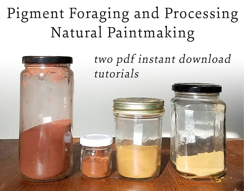 Natural Paintmaking and Pigment Foraging Tutorials, Collect Rocks, Make ...