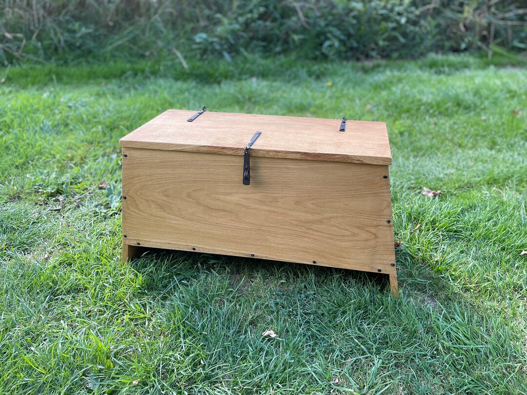The Oseberg Chest, Hand Made From English Oak - Etsy UK