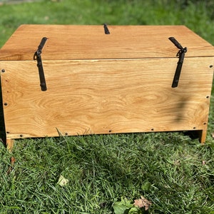 The Oseberg Chest, Hand Made From English Oak - Etsy UK