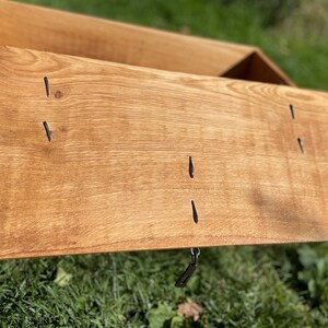 The Oseberg Chest, Hand Made From English Oak - Etsy UK