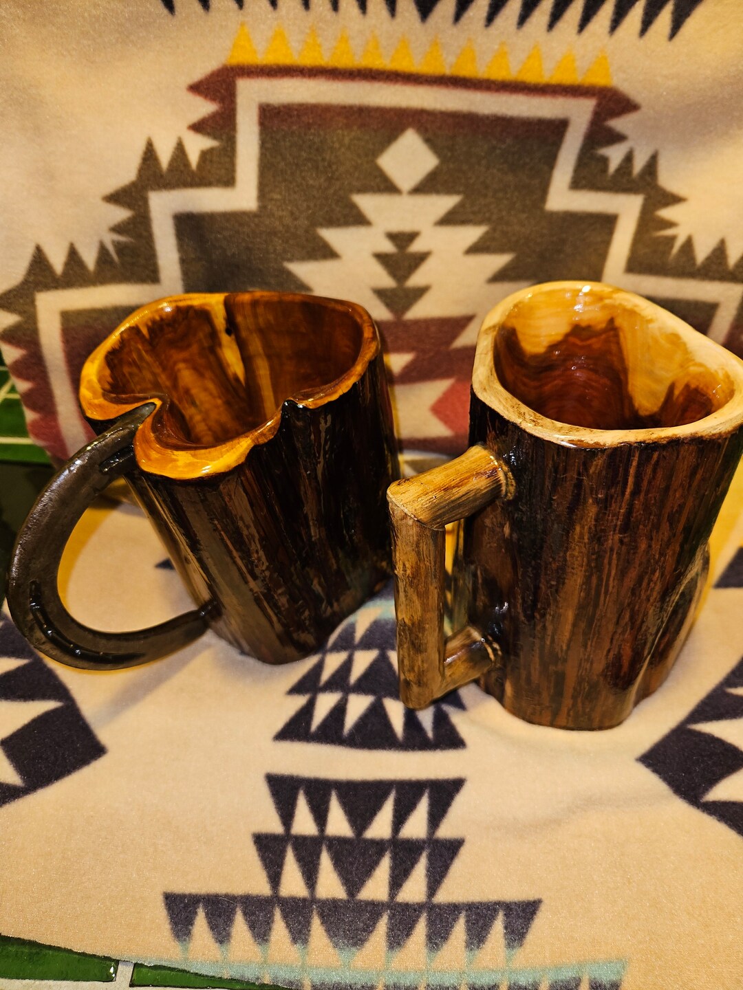 Hand Crafted Wood Beer Stein Created Using "texas Cedar". *price Shown ...