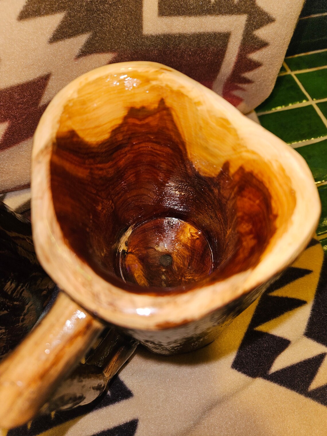 Hand Crafted Wood Beer Stein Created Using "texas Cedar". *price Shown ...