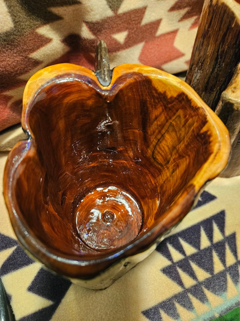 Hand Crafted Wood Beer Stein Created Using "texas Cedar". *price Shown ...