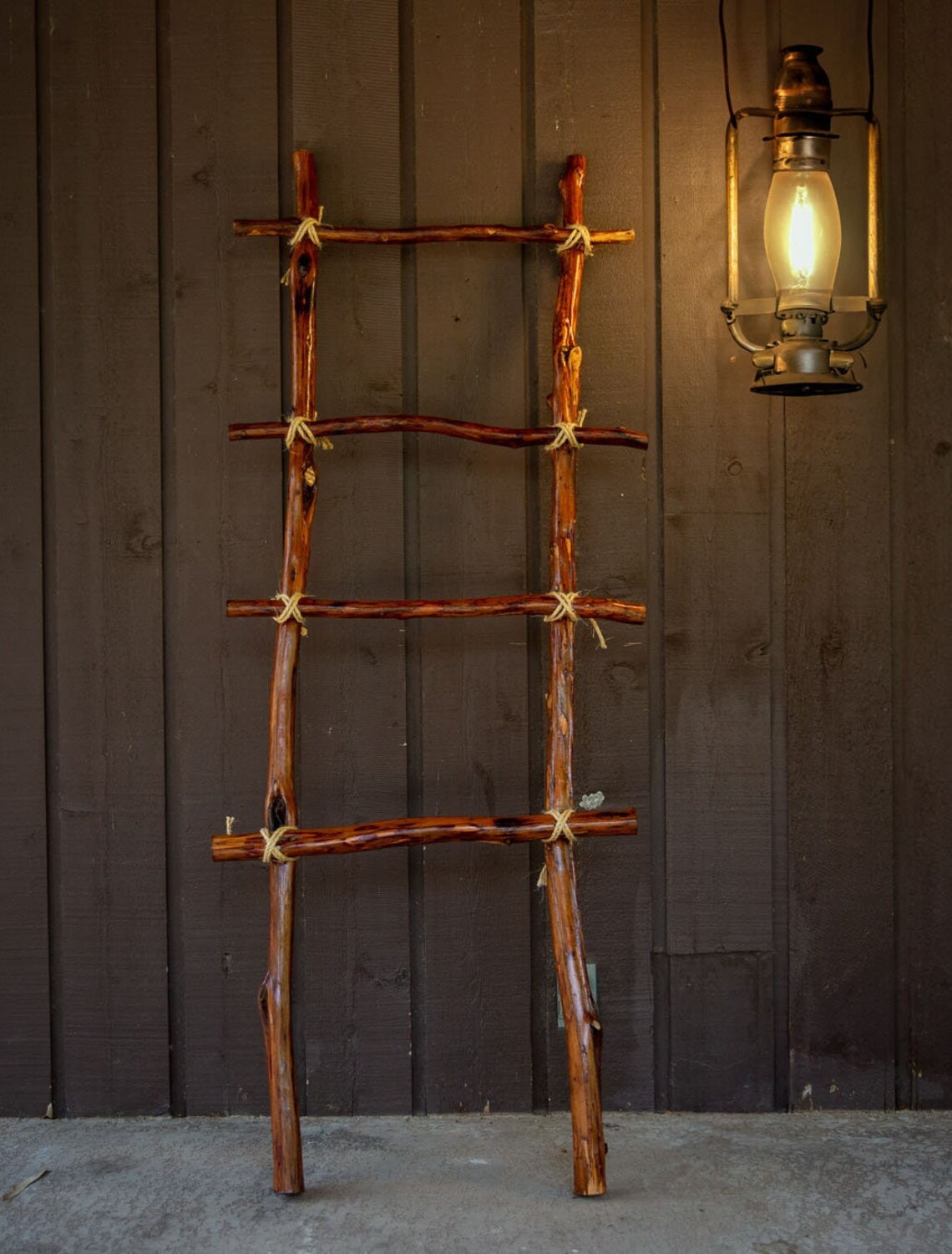 Western Style Afghan/blanket Ladder Rack - Etsy