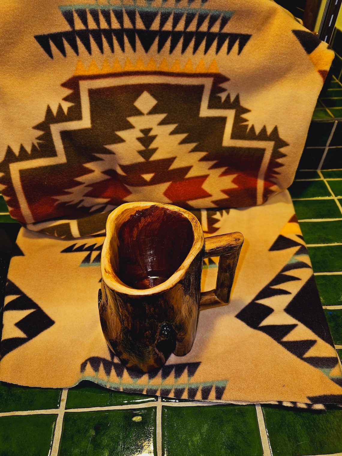 Hand Crafted Wood Beer Stein Created Using "texas Cedar". *price Shown ...