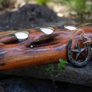 Rustic Tea Light Log - Etsy