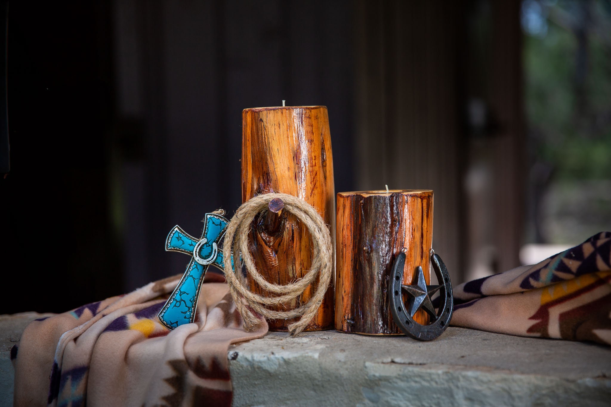 Hand Crafted Wood Candles - Etsy