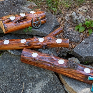 Rustic Tea Light Log - Etsy