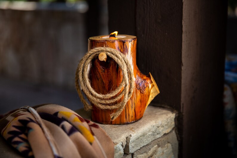 Hand Crafted Wood Candles - Etsy