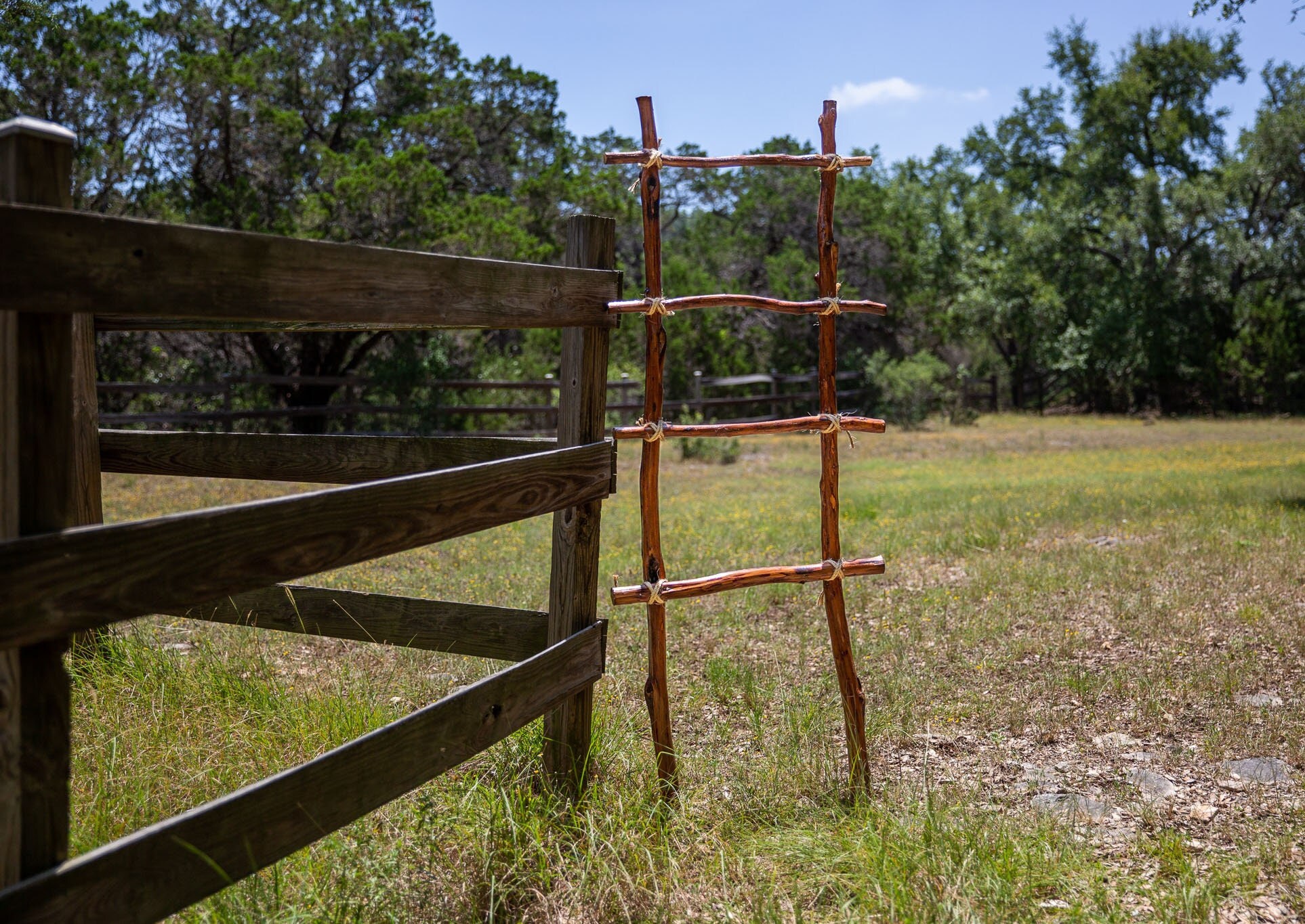 Western Style Afghan/blanket Ladder Rack - Etsy