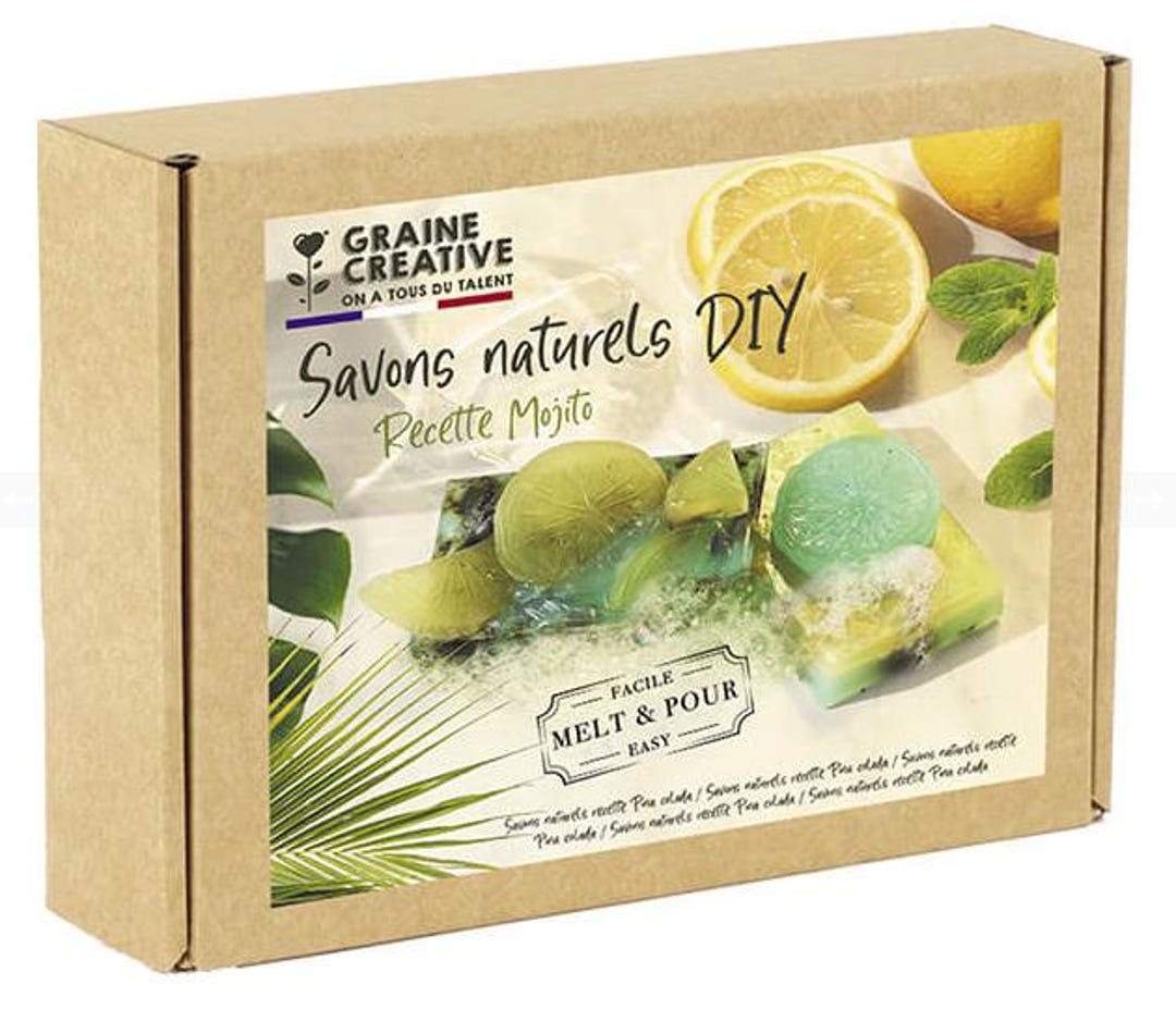 DIY Mojito Soap Set – Make Your Own Natural Soap With Lime & Mint - Etsy
