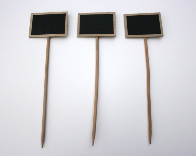 French Chalkboard Signs for the Garden - Etsy