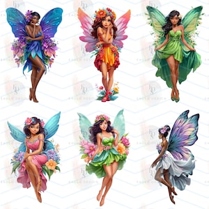 Watercolor Fairy Clipart Bundle: 30 Fantasy Pngs (digital Download - Etsy
