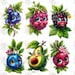 38 PNG FRUIT Cute Smiling Fruits Clipart | Fruit With Face ...
