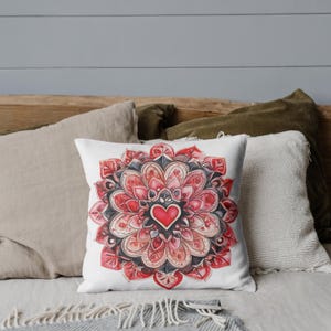 45 PNG Mandala - Watercolor Love Inspired - Clip Arts (300 Dpi ...