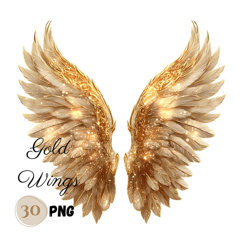 Angel Wings Watercolor - Etsy