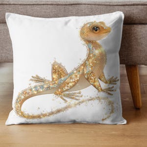 Fantasy Lizard Clipart Bundle, Glitter LIZARDS Clip Art PNG, Sparkling Whimsical Lizards, Cute ...