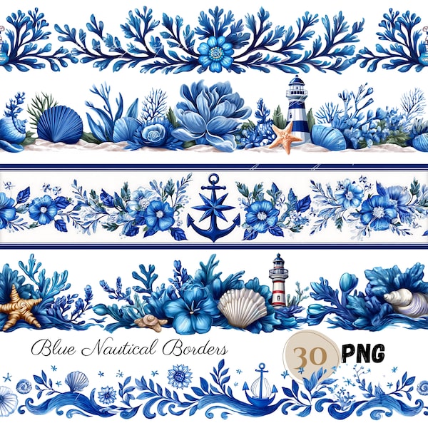 Seashell Border - Etsy