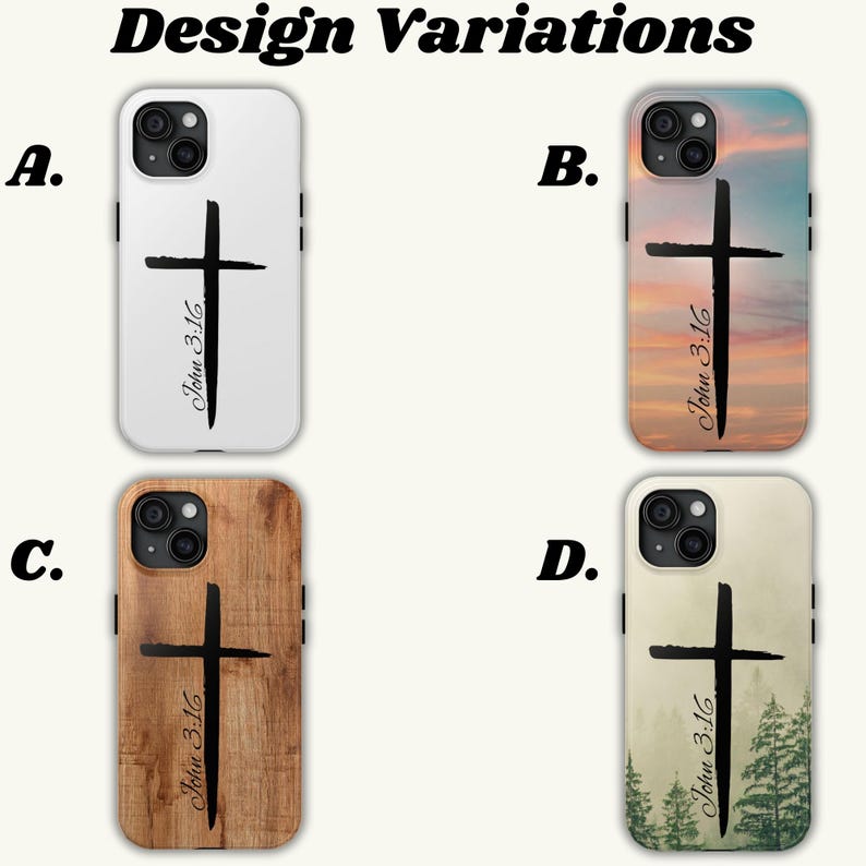 Christian Phone Case, Cross Phone Case, Inspirational Phone Cases ...
