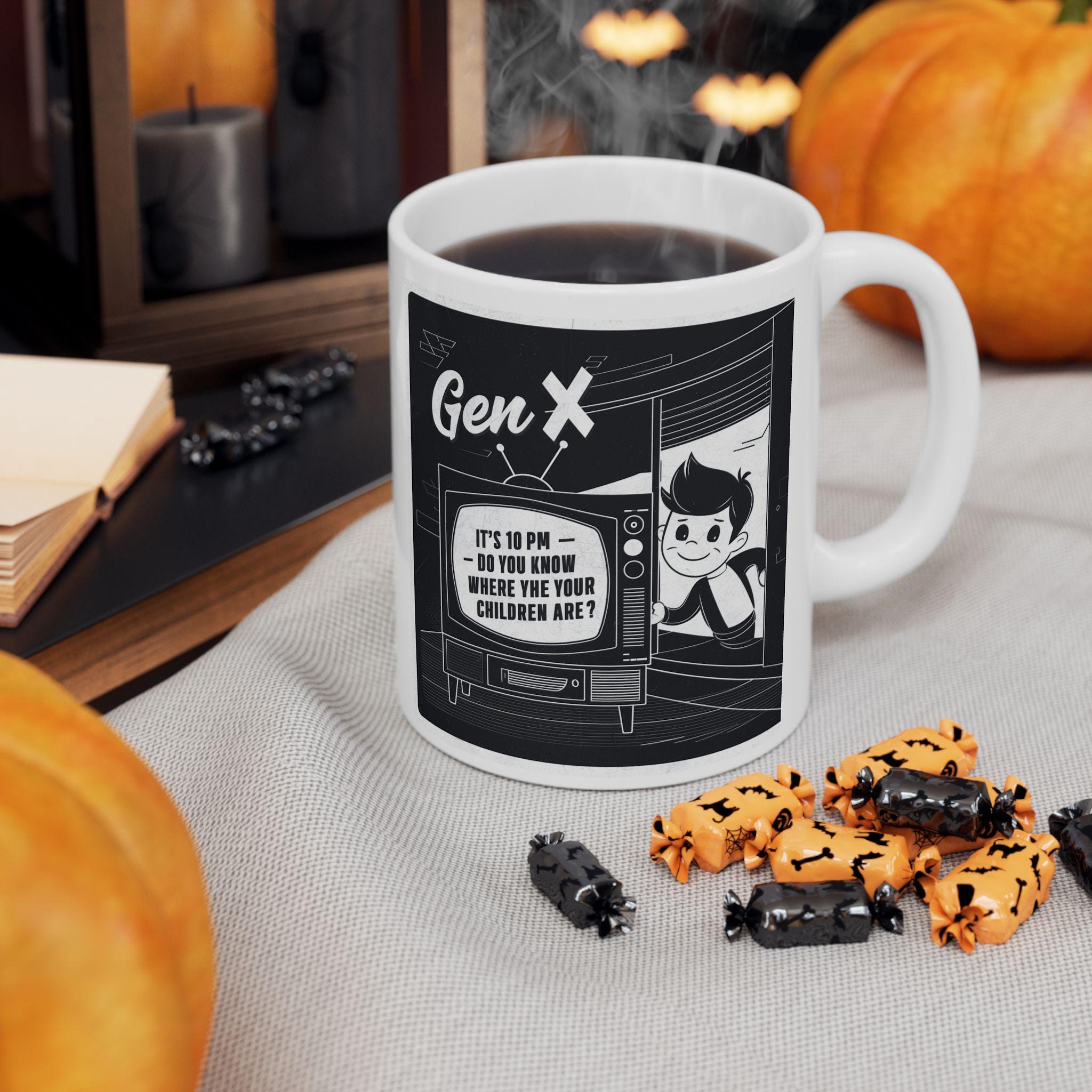 Generation X Coffee Mug, It's 10PM, Retro Coffee Cup, Classic Gift Dad ...