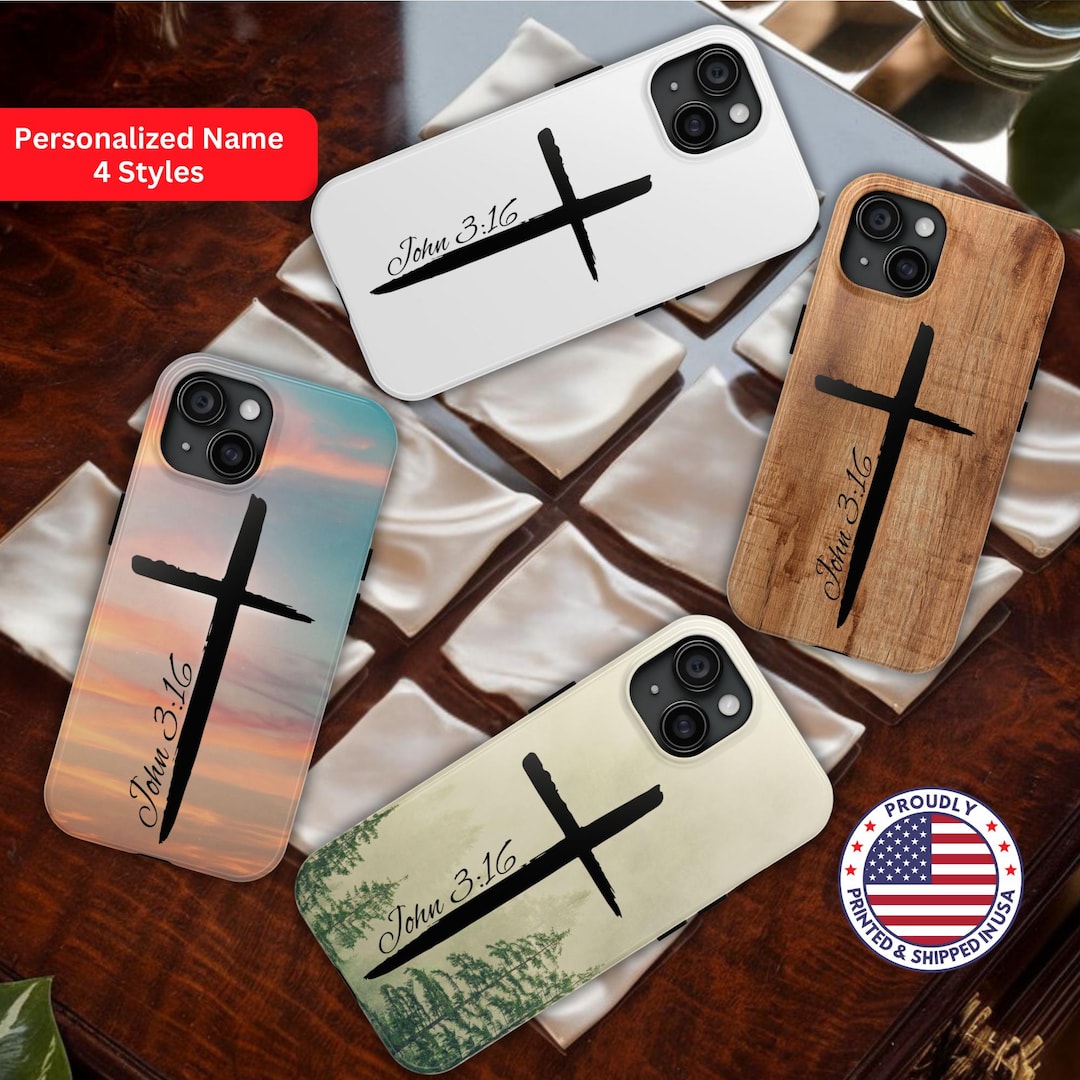 Christian Phone Case, Cross Phone Case, Inspirational Phone Cases ...