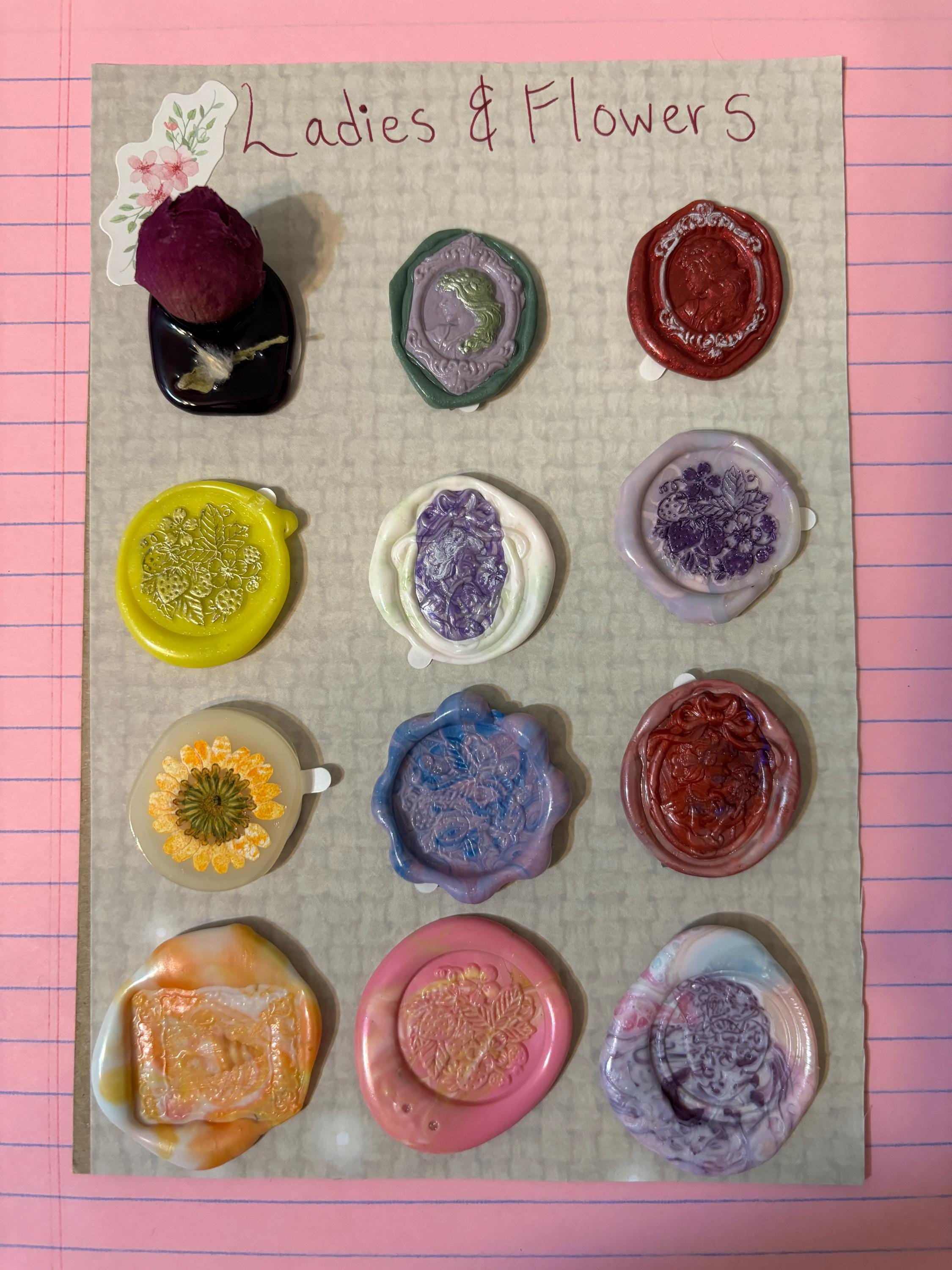 Mismatched Wax Seal Collection - Etsy
