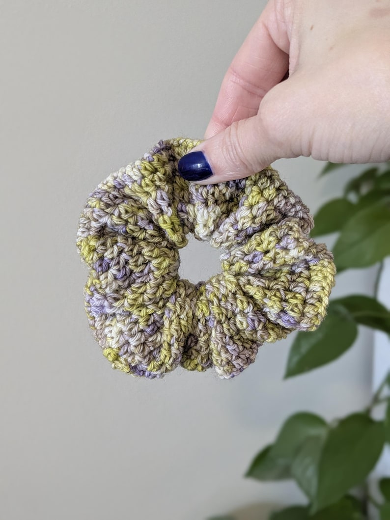Crochet Scrunchie: Stocking Stuffer Hair Tie Gift for Girls - Etsy
