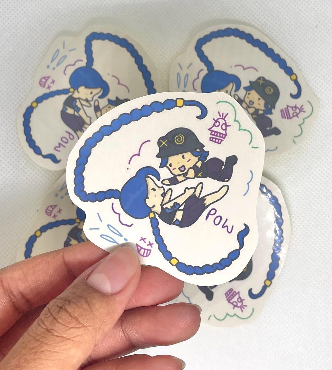 Isha & Jinx Sticker | Arcane | League of Legends | Sticker | Stationary ...